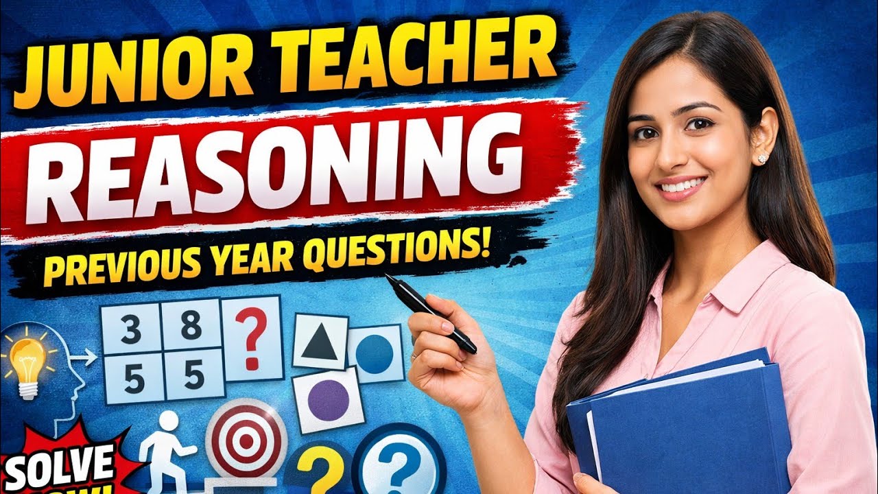 Junior Teacher | Reasoning Previous Year Questions | Alpha Series ...