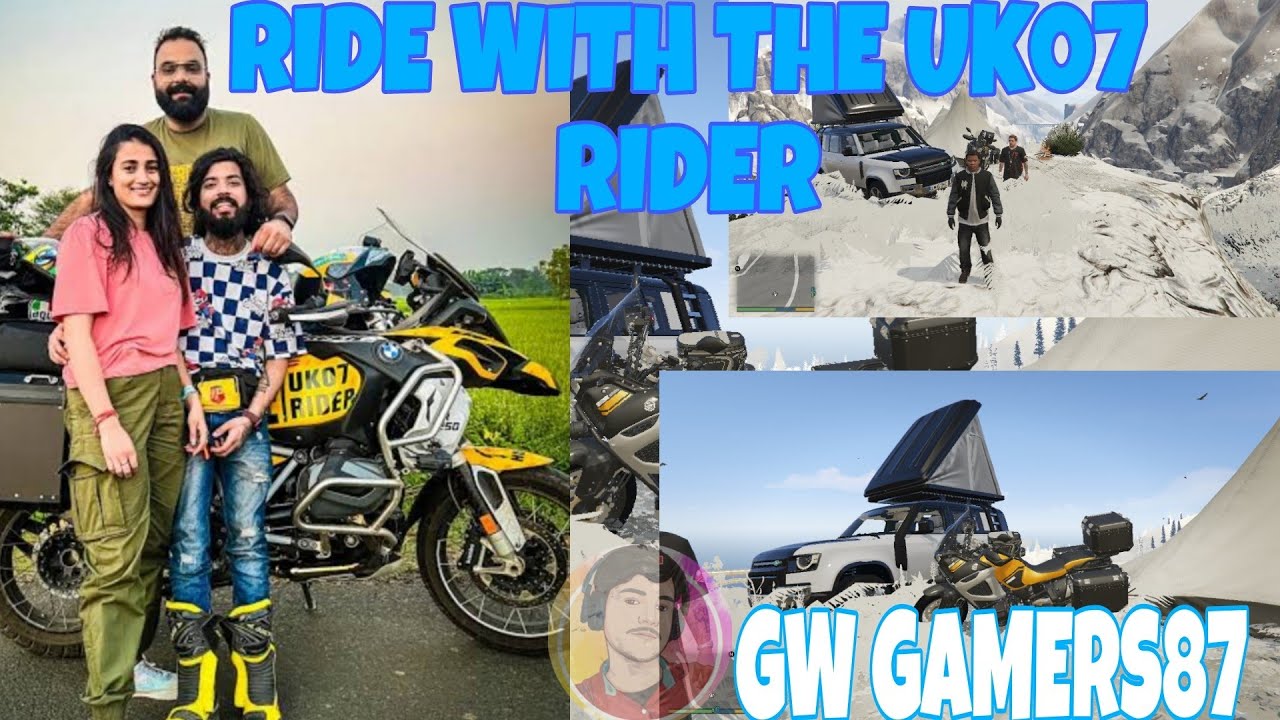 RIDE WITH THE UK07 RIDER @TheUK07Rider @Gamers_0008 - YouTube