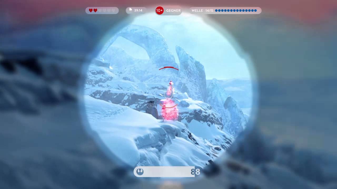Star Wars Battlefront - Survival on Ice Caves (Hoth) Master Difficulty ...