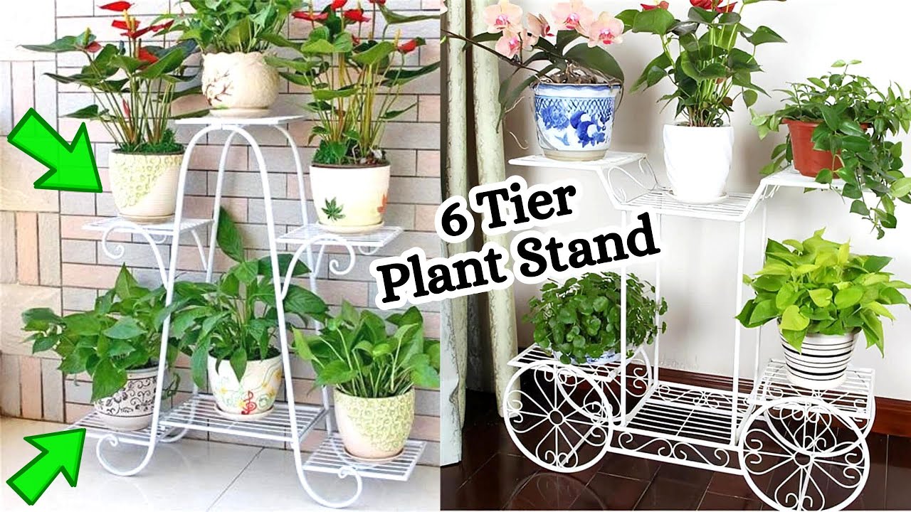 🌺 Flower Pot Stand 6 Tier Plant Stand on Amazon (Unboxing & Review ...