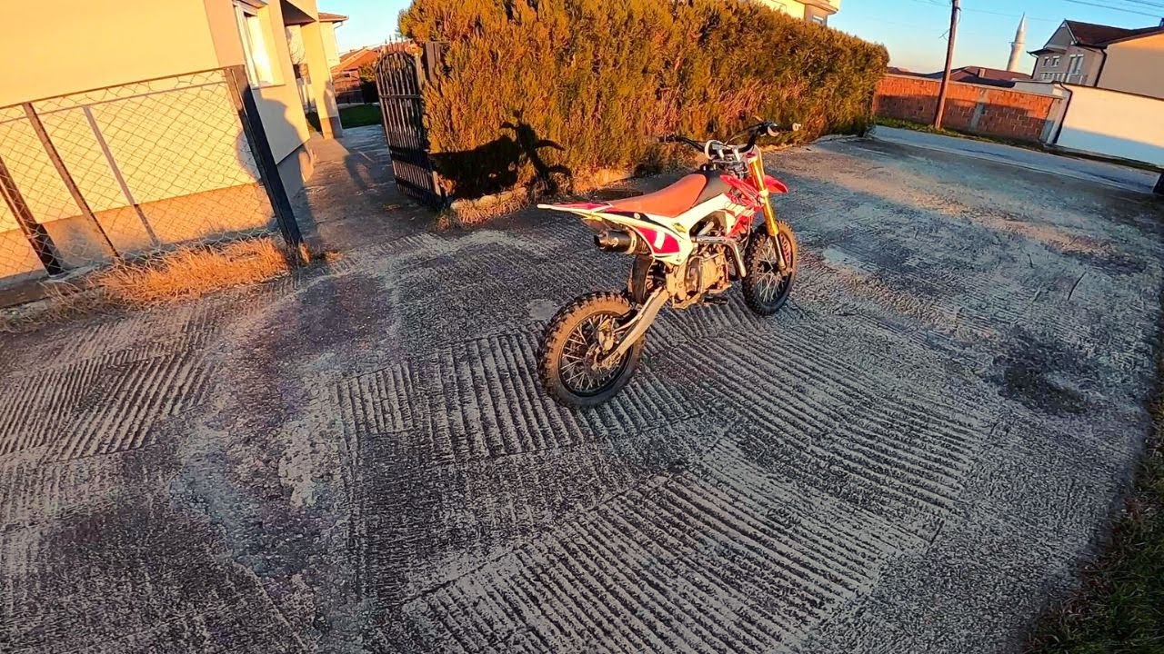 [Sunset vibes🌅] on the WPB 190cc pit bike - YouTube