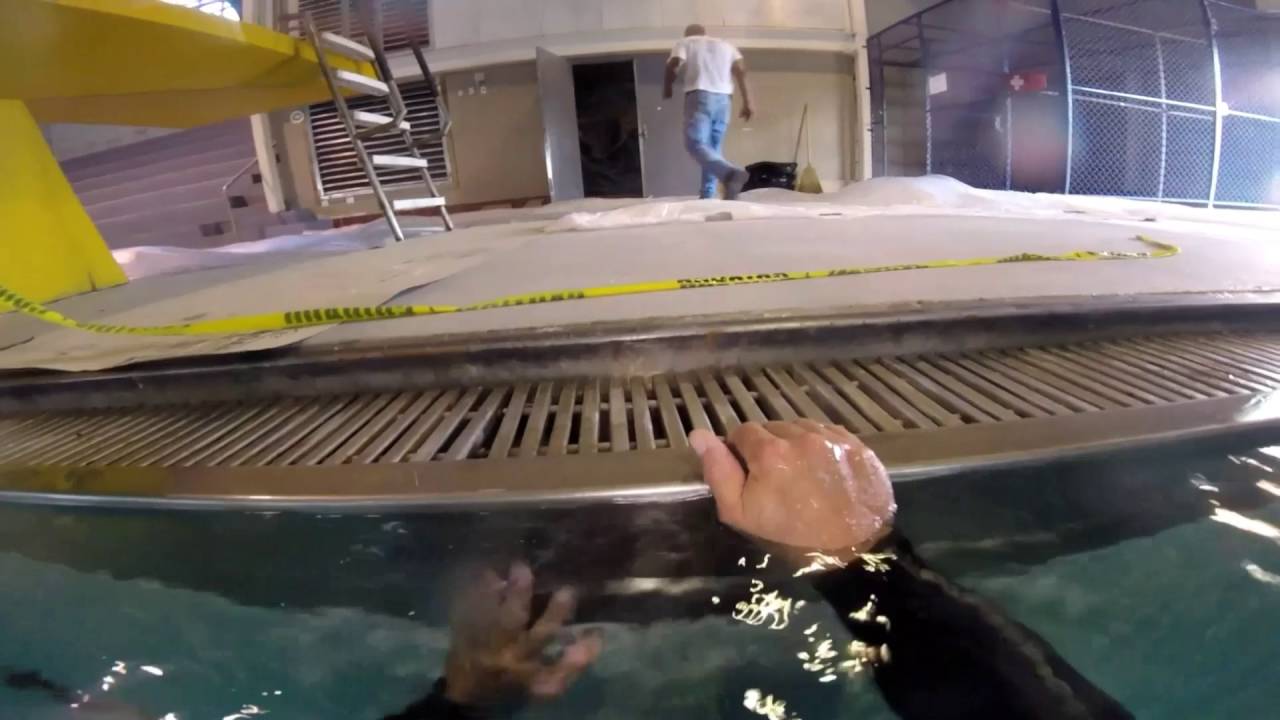 Parris Island Pool Drain Plug Installation - YouTube