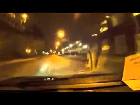 avto xuliqan & polis