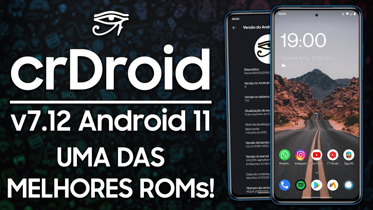 crDroid ROM v7.12 | Android 11 | UMA DAS MELHORES ROMS DO ANDROID! - YouTube