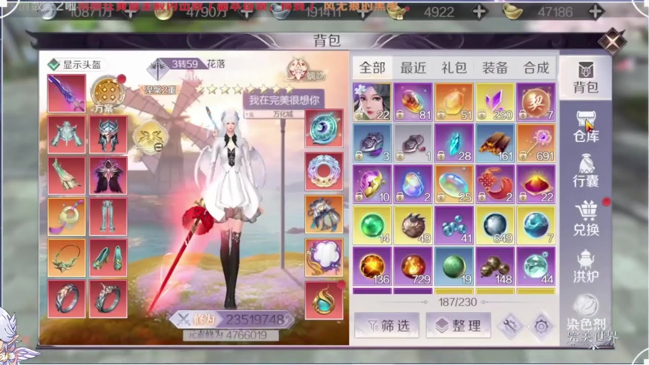Wizard Perfect World Mobile China 完美世界手游 17/1/2025 - YouTube