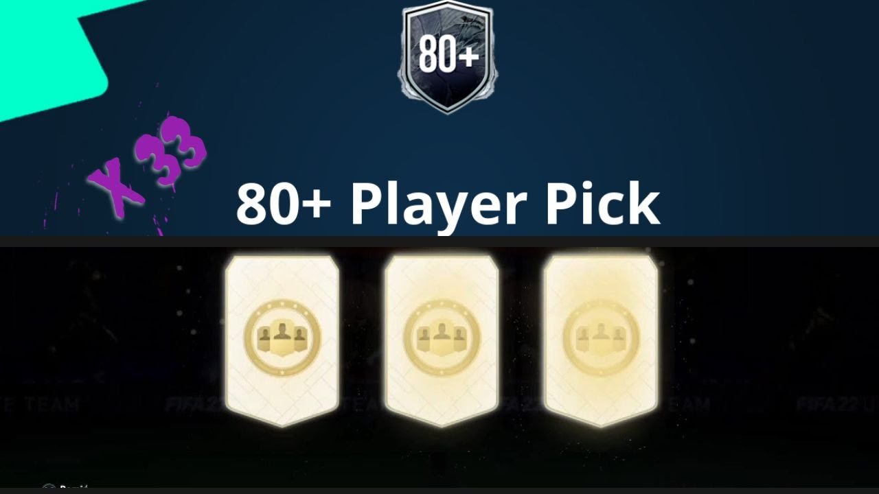 33 X 80+ PLAYER PICKS EA FC 24 - YouTube
