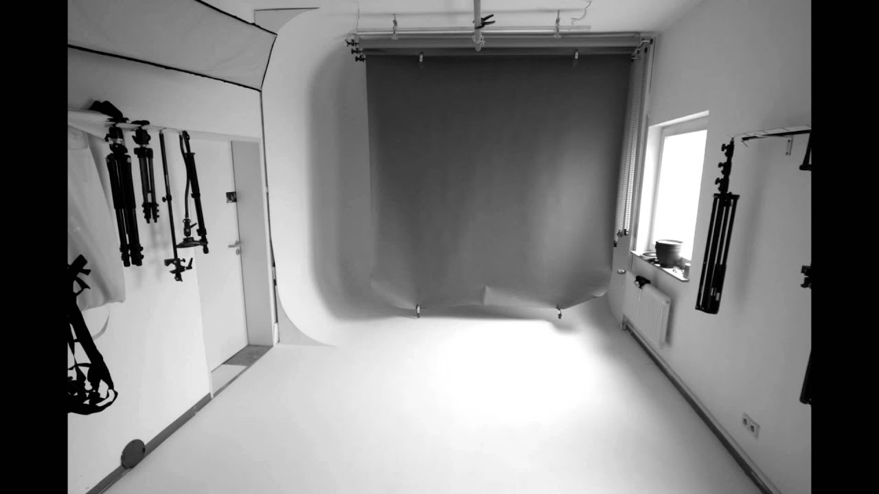 Painting the Studio background - YouTube