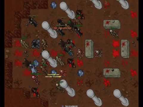 Days in tibia 1 - Blue robe quest - YouTube