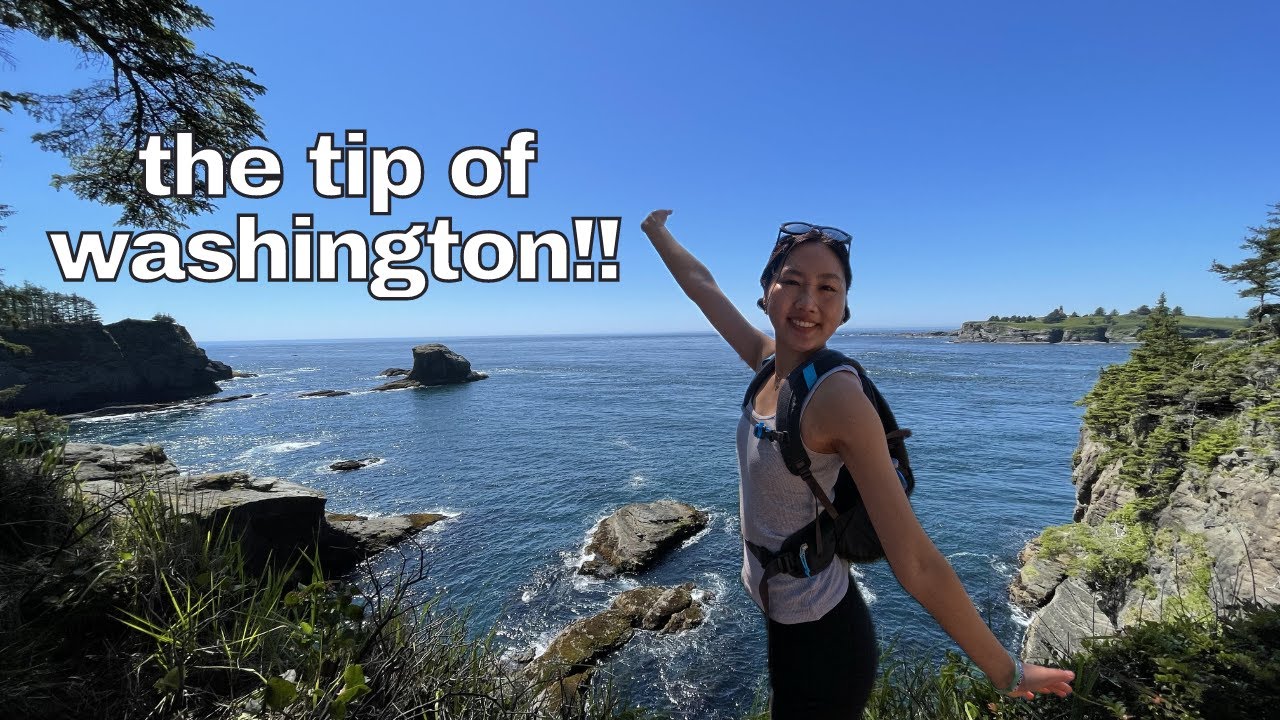 HIKING HOH RAINFOREST & CAPE FLATTERY!! | Forks, WA | Olympic Peninsula ...