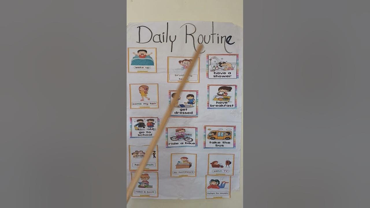 Daily Routine (Rutina Diaria) - YouTube