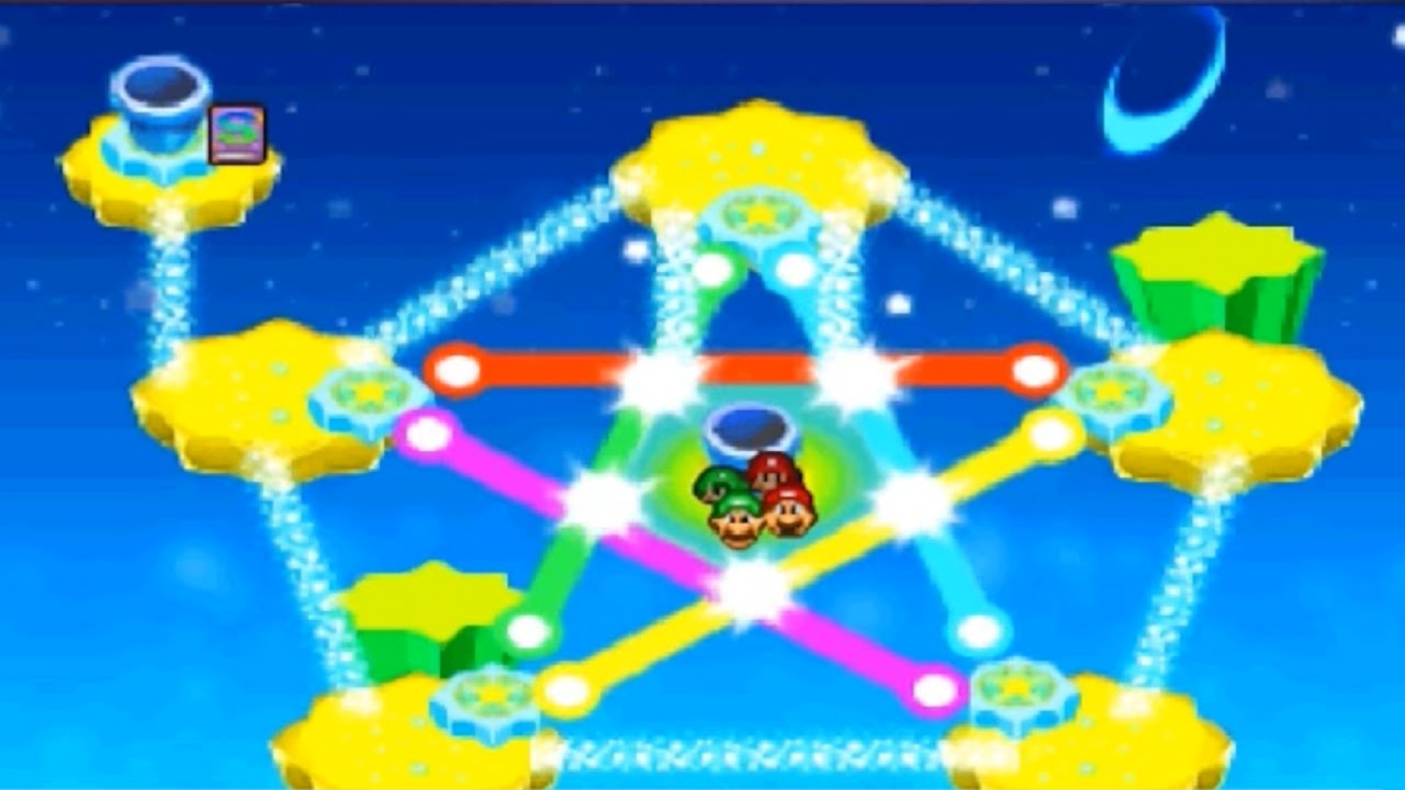 Mario and Luigi: Partners In Time Episode-32: Puzzling Pentagram - YouTube