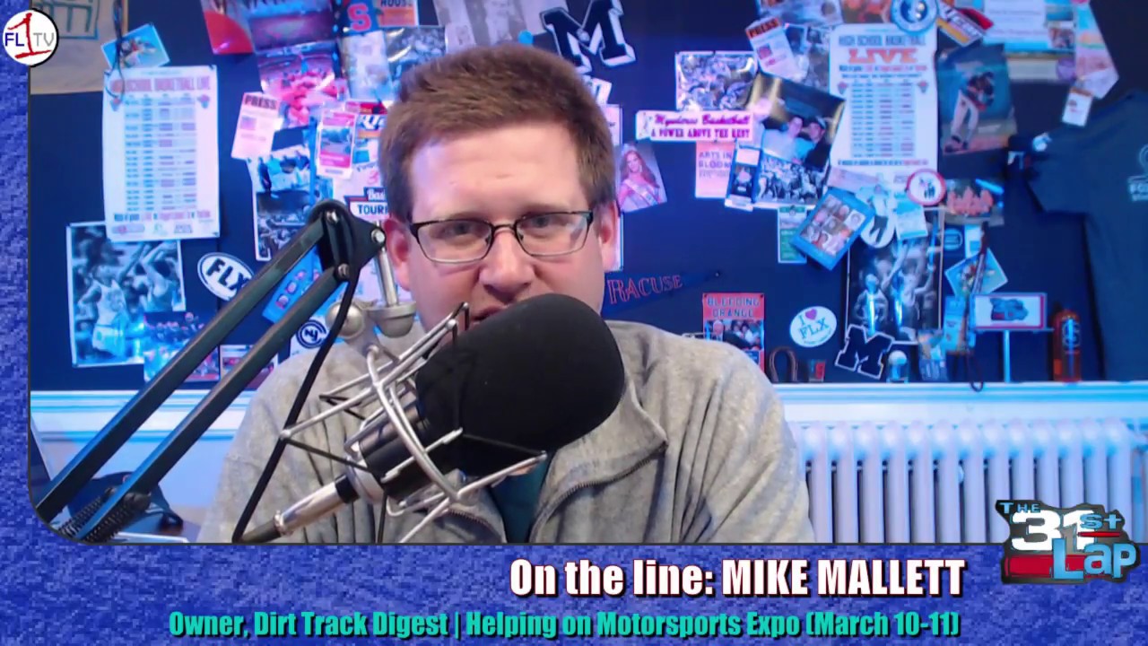 Mike Mallett of Dirt Track Digest ..::.. The 31st Lap #235 - YouTube