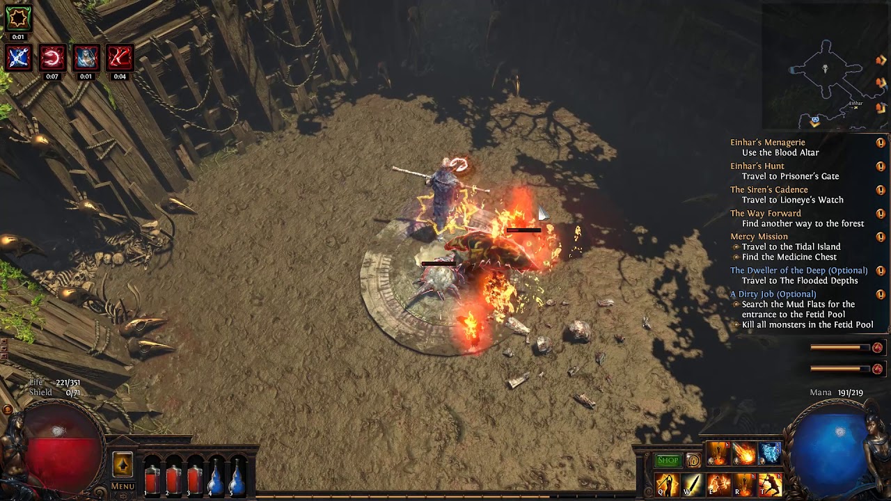 Path of Exile - My first Menagerie Recipe - YouTube