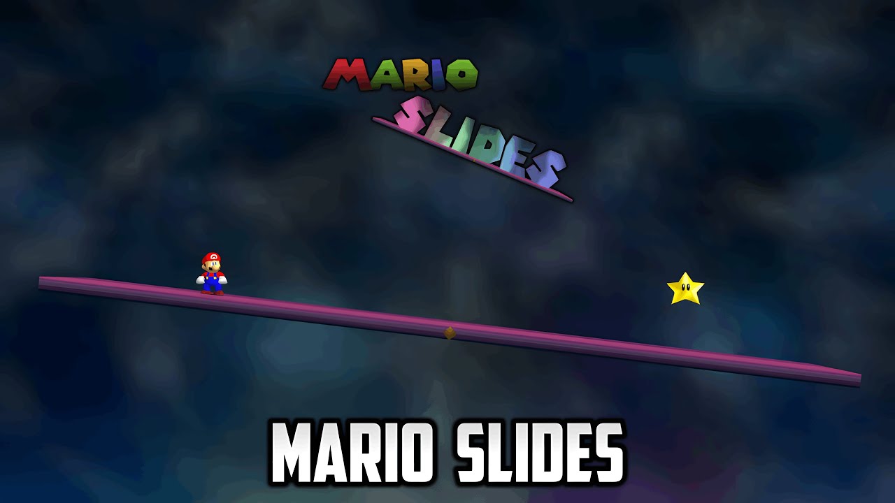 ⭐ Super Mario 64 - Mario Slides - YouTube