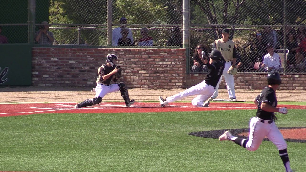 Thousand Oaks High School Varsity Baseball - Roc Riggio - Double Play ...