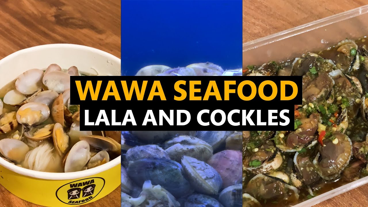 Live lala and fresh cockles to satisfy your shellfish cravings @ Kovan ...