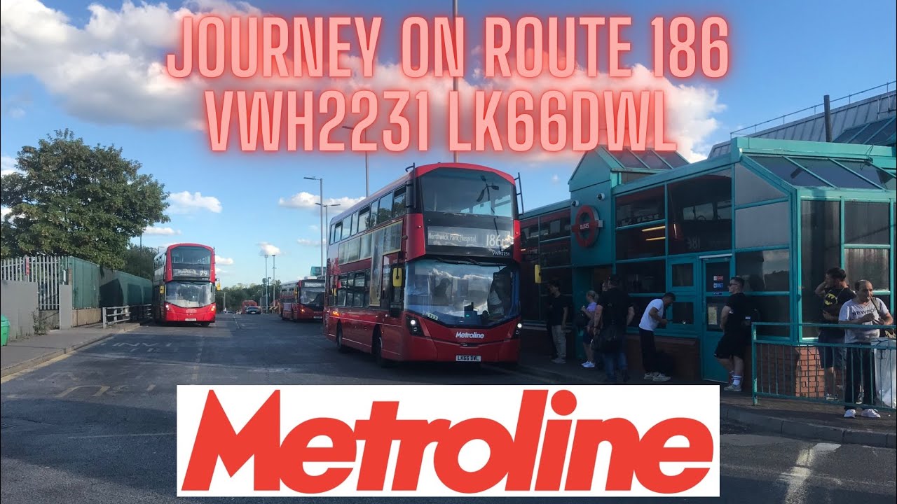 Throttle | Journey on Route 186 | VWH2231 (LK66DWL) - YouTube