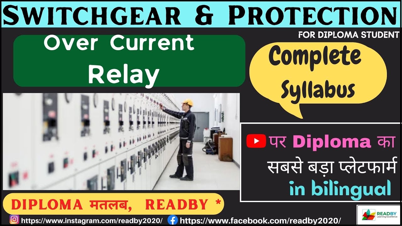 Over Current Relay | Working of over current Relay | Numerical problem ...