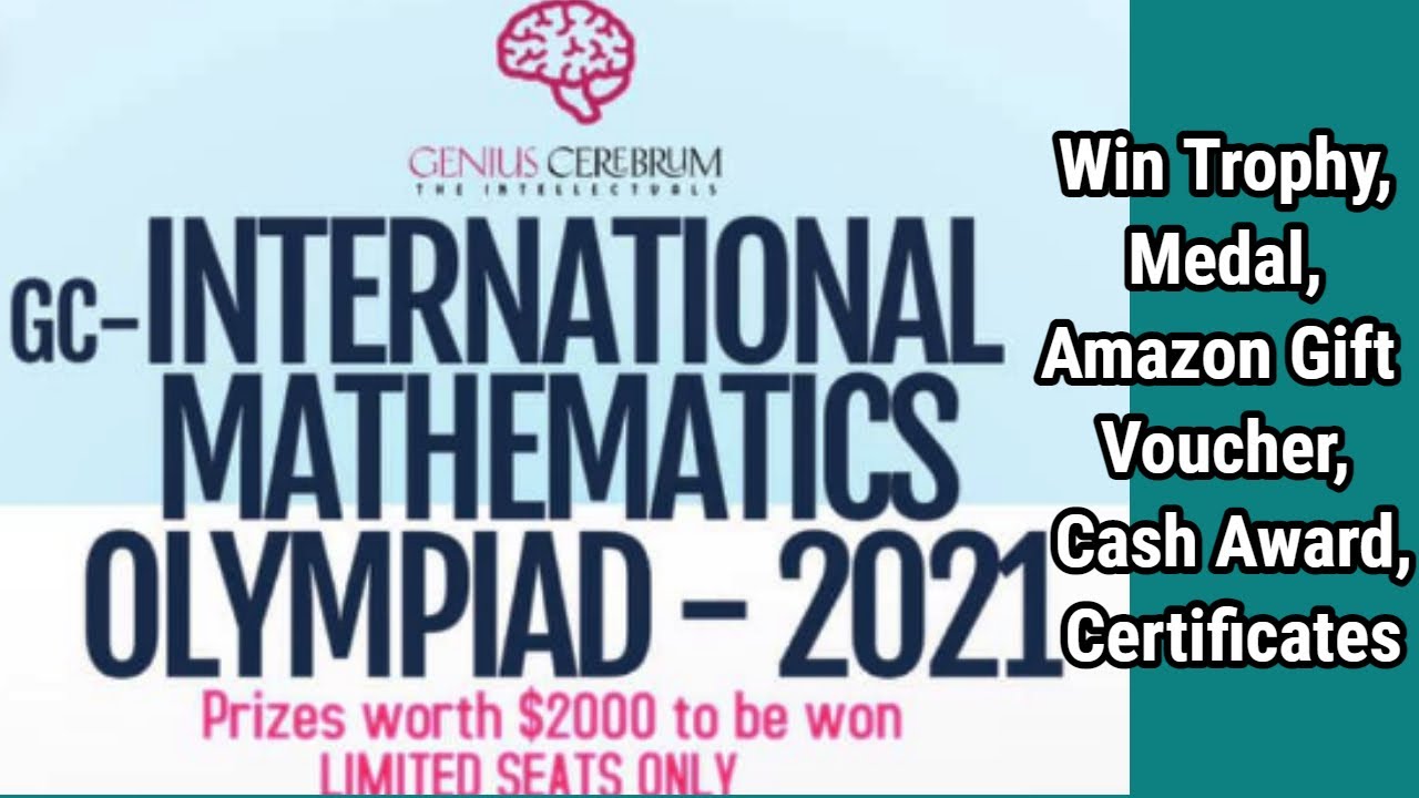 International Math Olympiad 2021/ Win Medals, Trophies, Awards, Cash ...