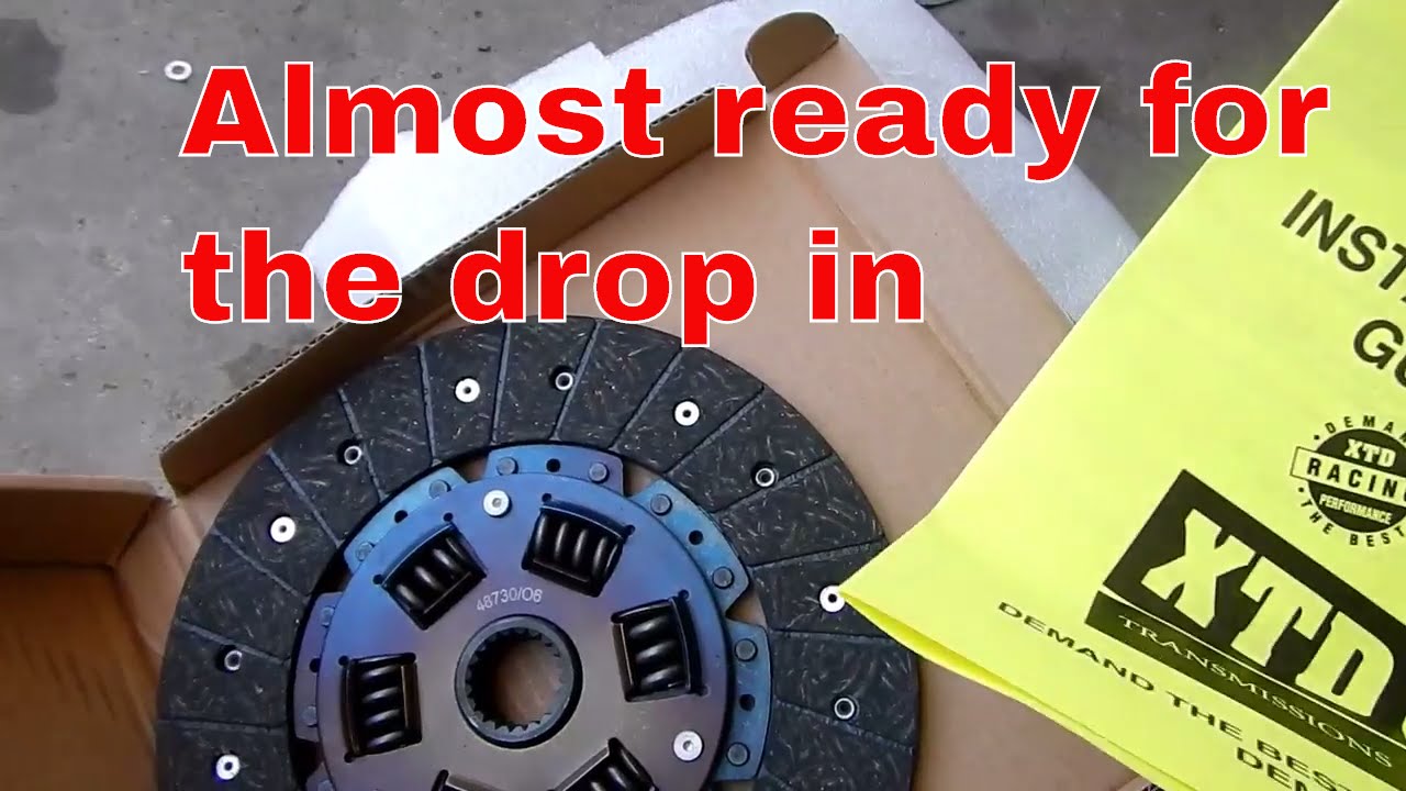 New clutch/ pressure plate - YouTube