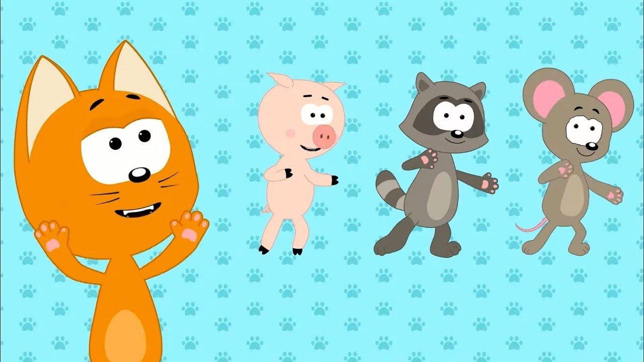 Building House And Learn to Count To Five - Meow Meow Kitty - song for ...