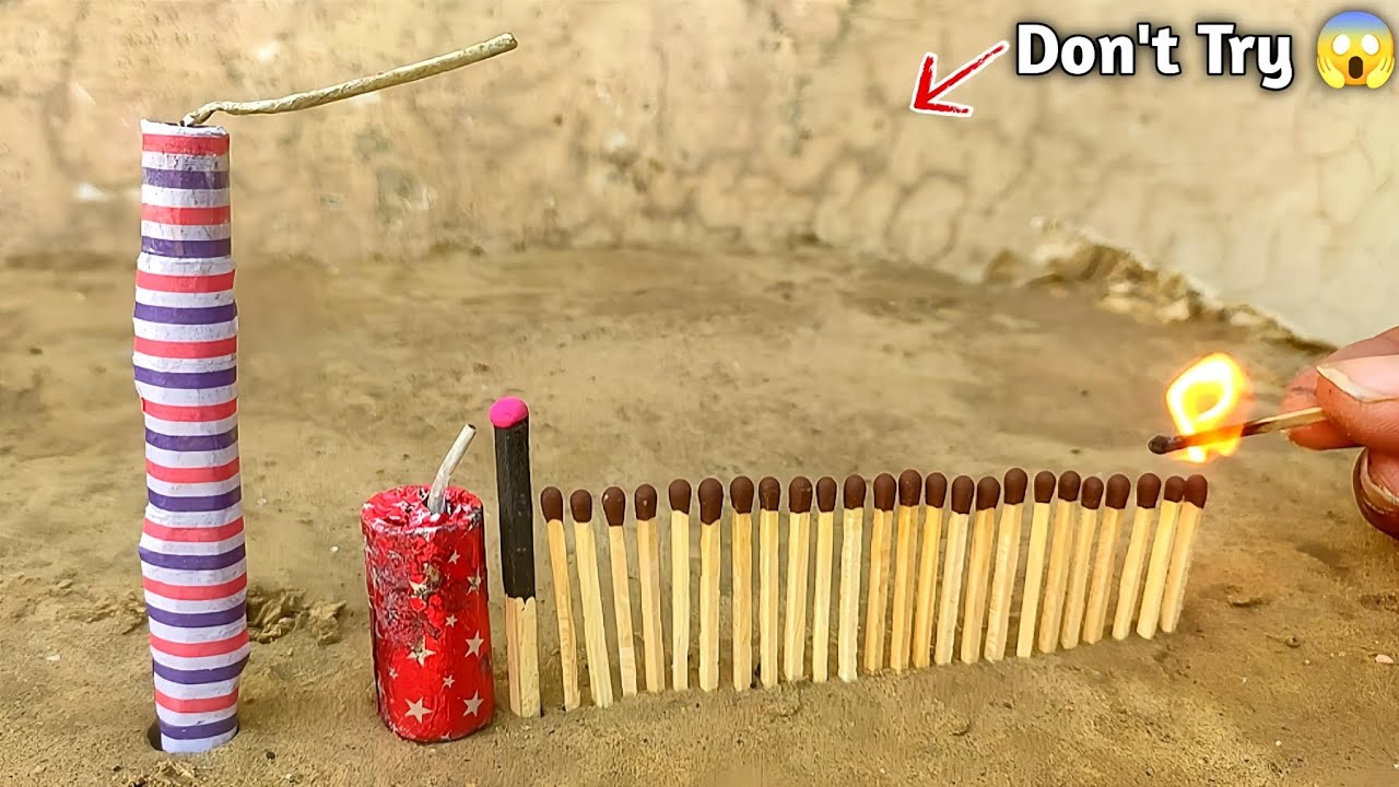 Chitput & Big bijli Bomb 💥 😱 Amazing Cracker experiment 😜|| Diwali ...