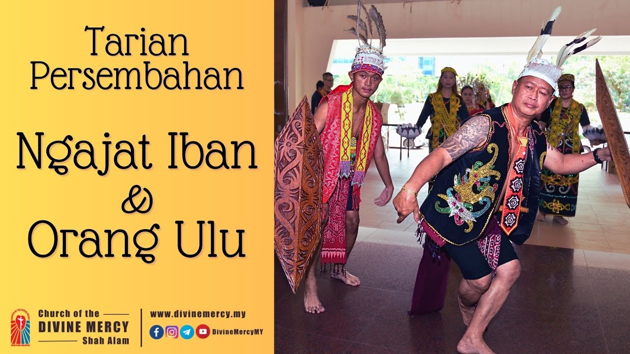 Tarian Ngajat Iban & Orang Ulu [Pesta Kaamatan | Gawai | Panen 2023 ...