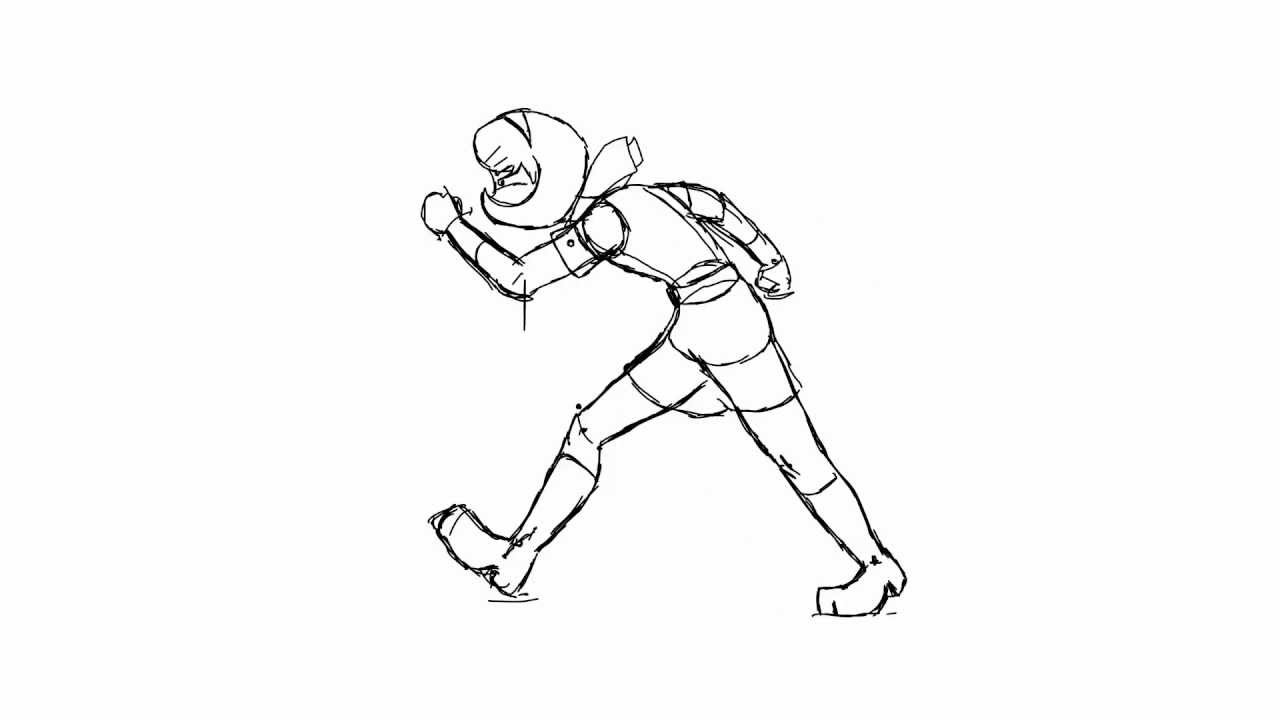 Macho Angry Walk Cycle - YouTube