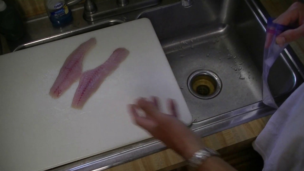 How to Prepare Fish Fillets for Long Term Freezer Storage - YouTube