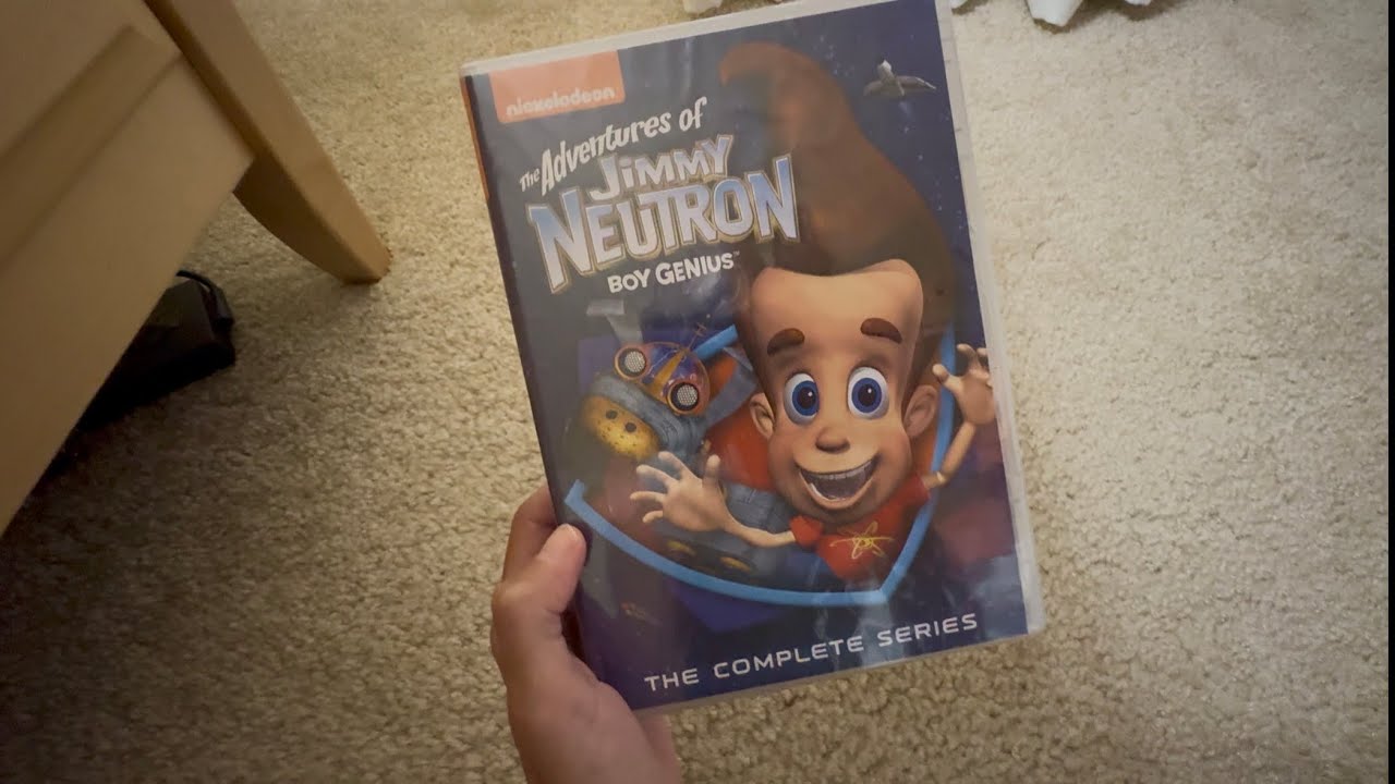 Jimmy Neutron Complete Series DVD Set (Unboxing) - YouTube