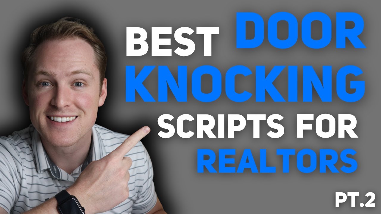 How To Knock Doors As a Realtor: The Best Script - YouTube