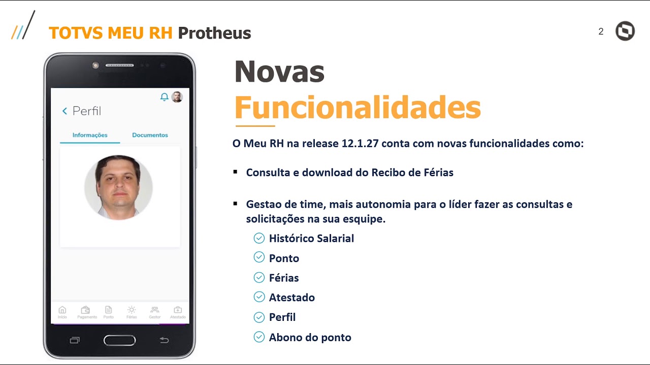 TOTVS Protheus RH | App Meu RH (novas funcionalidades) - YouTube