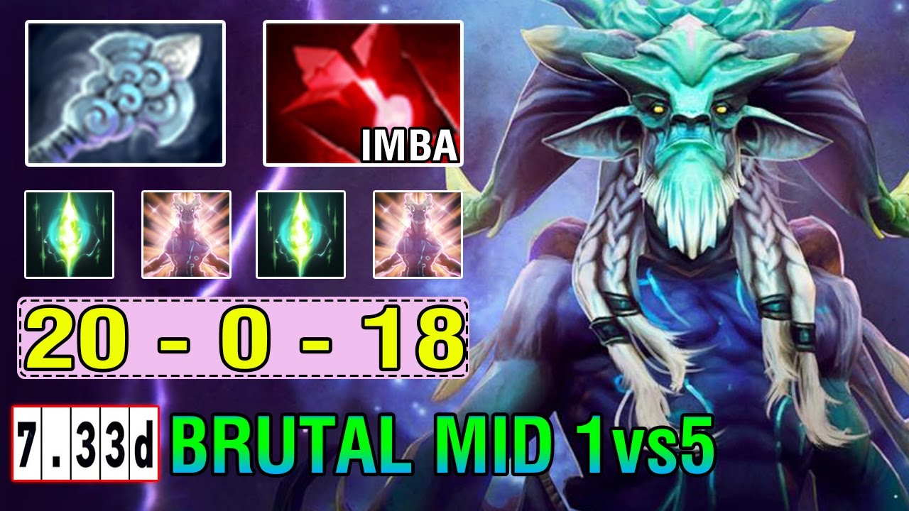 Truly Become OP Mid [Leshrac] Vs Ember Spirit Best Play 20Kill - Zero ...