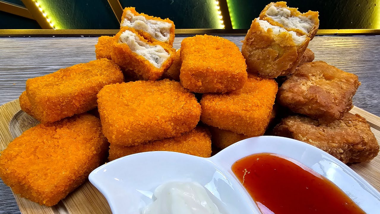 NUGGET AYAM HOMEMADE JUICY & RANGUP!!! | Chicken Nuggets - YouTube