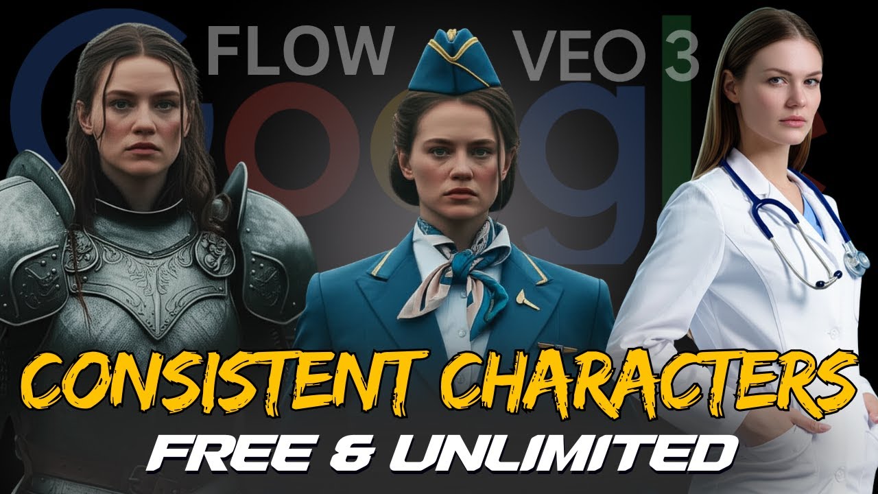 Make Consistent AI Character Videos Using Google VEO 3 & Flow - YouTube