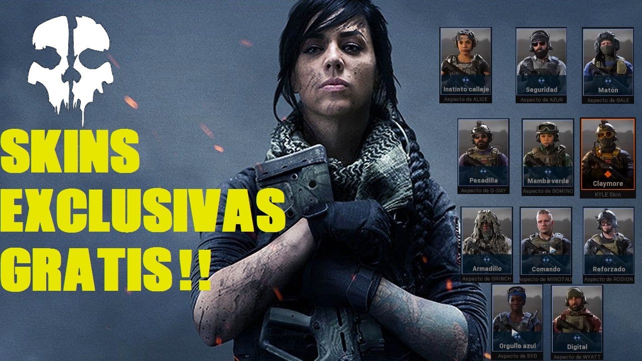 Skins exclusivas gratis | Call of Duty Modern Warfare - YouTube