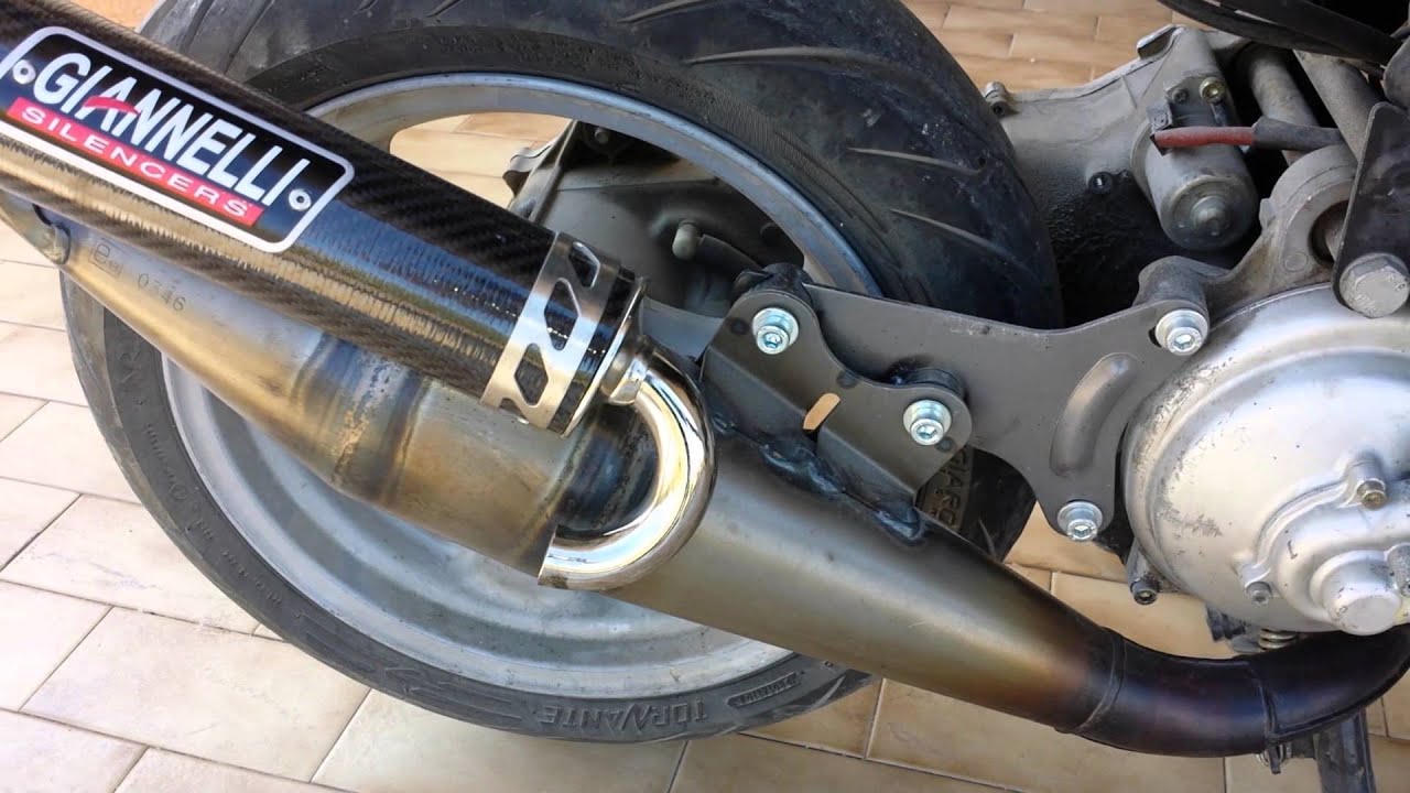 Sound Giannelli Shot su Aprilia SR Replica (Minarelli Orizzontale ...