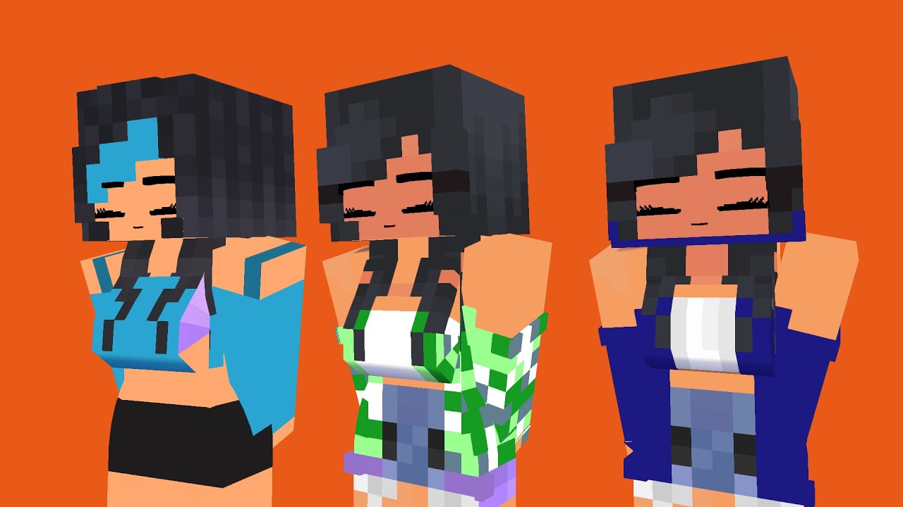 DARLING OHAYO SUPER IDOL DANCE : MINECRAFT ANIMATION | APHMAU 33 ...