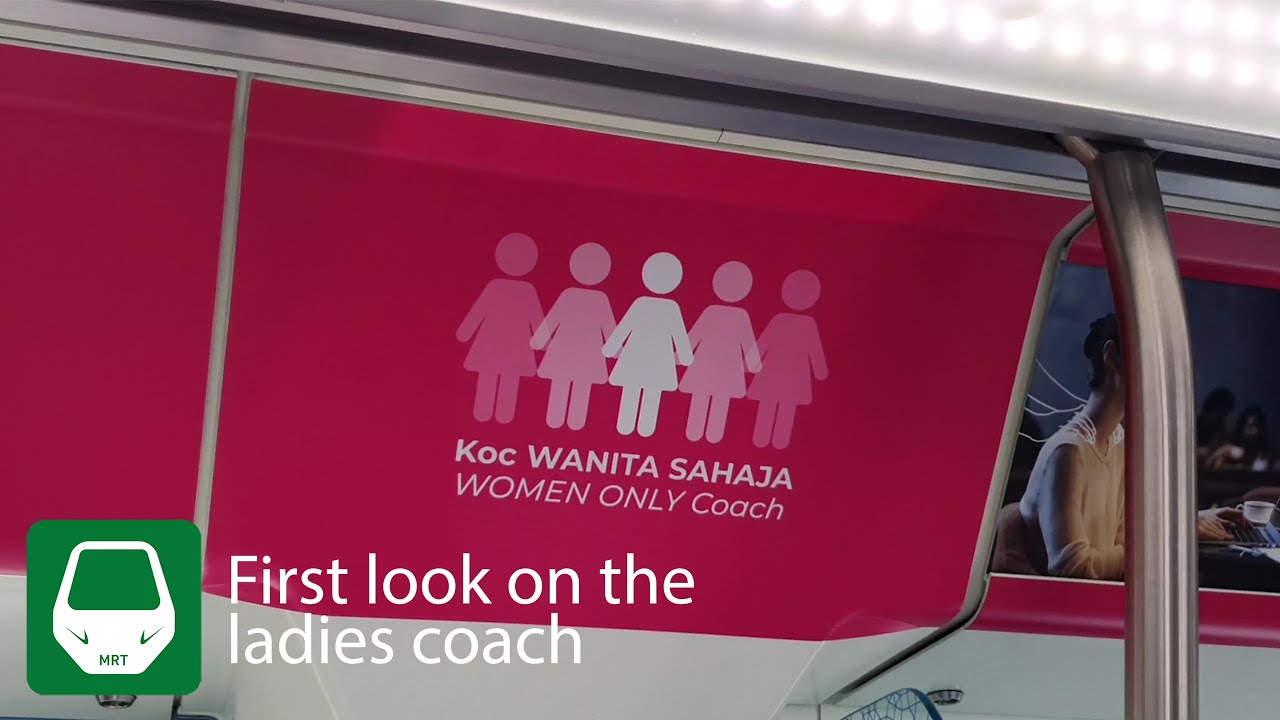 MRT KAJANG LINE (SBK LINE) FIRST LOOK ON THE LADIES COACH [READ ...