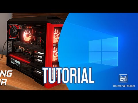 (Tutorial) How to build a PC and how to install Windows 10 (Simulator ...