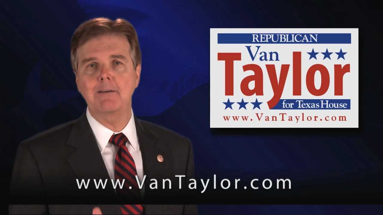 Dan Patrick Endorses Van Taylor - YouTube
