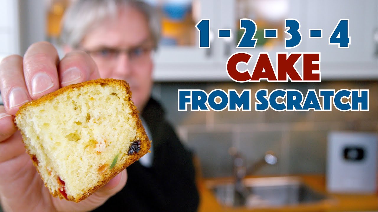 1915 1-2-3-4 Cake Recipe - YouTube