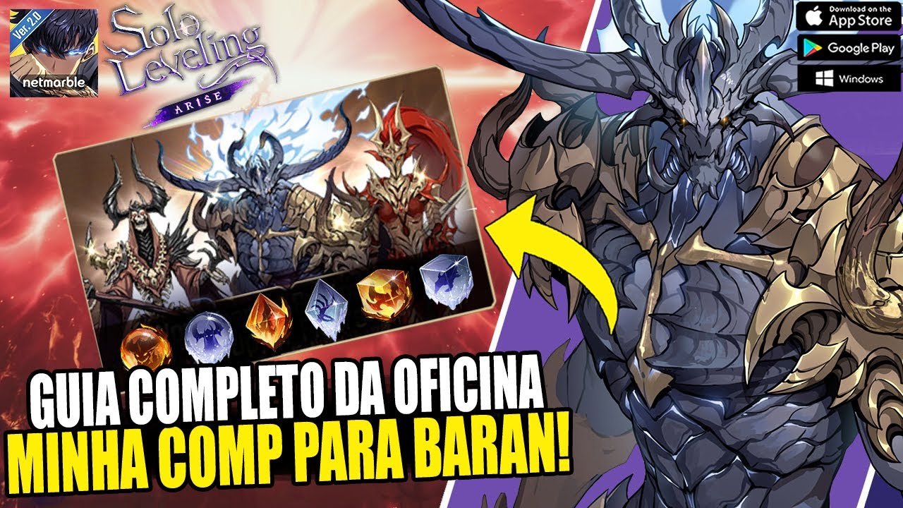 GUIA COMPLETO DA OFICINA DE LUZ BRILHANTE DO BARAN - COMPS E GAMEPLAY ...