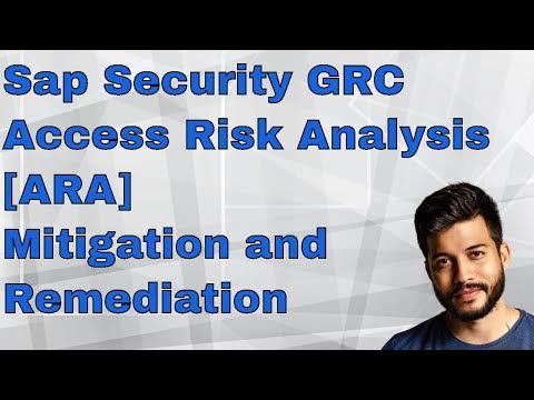SAP SECURITY GRC [ARA] Mitigation and Remediation - YouTube