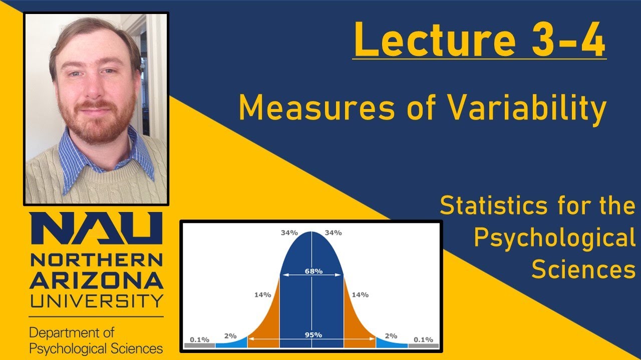 Lecture 3-4: Measures of Variability - YouTube