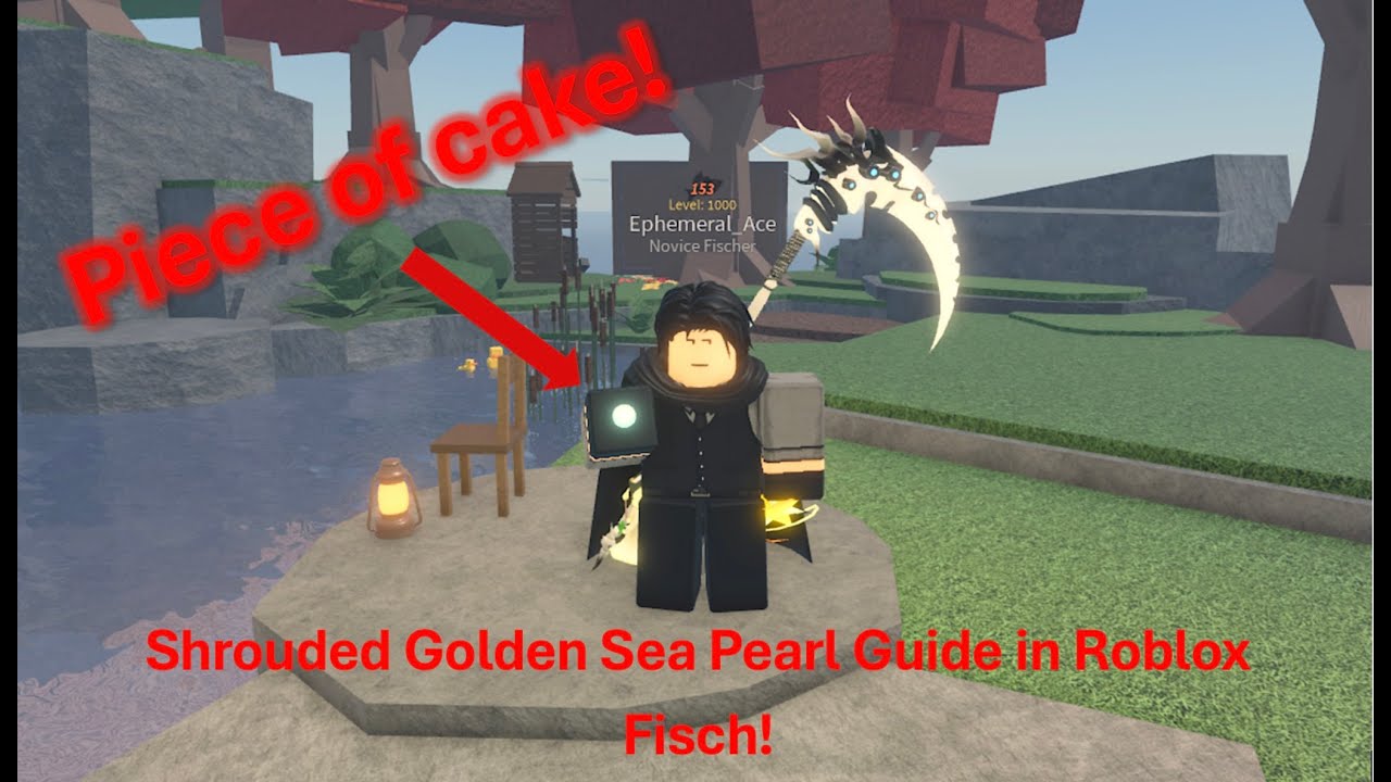 How to EASILY Obtain a Shrouded Golden Sea Pearl in Roblox Fisch! - YouTube