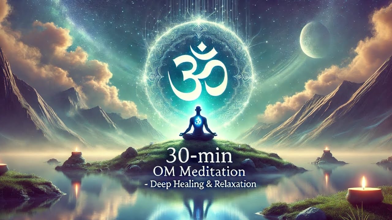 Om Meditation for 30 Minutes | Peace, Positivity & Energy | Relaxation ...