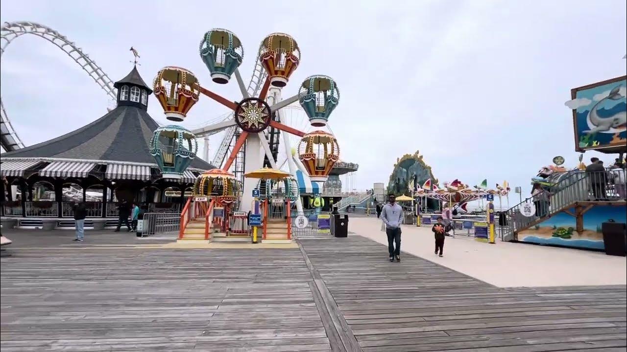 Wildwood NJ Morey's Piers 2024 Boardwalk Walkthrough! - YouTube