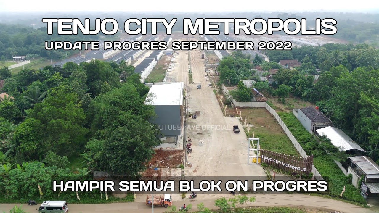 TENJO CITY METROPOLIS UPDATE PROGRES SEPTEMBER 2022 - YouTube