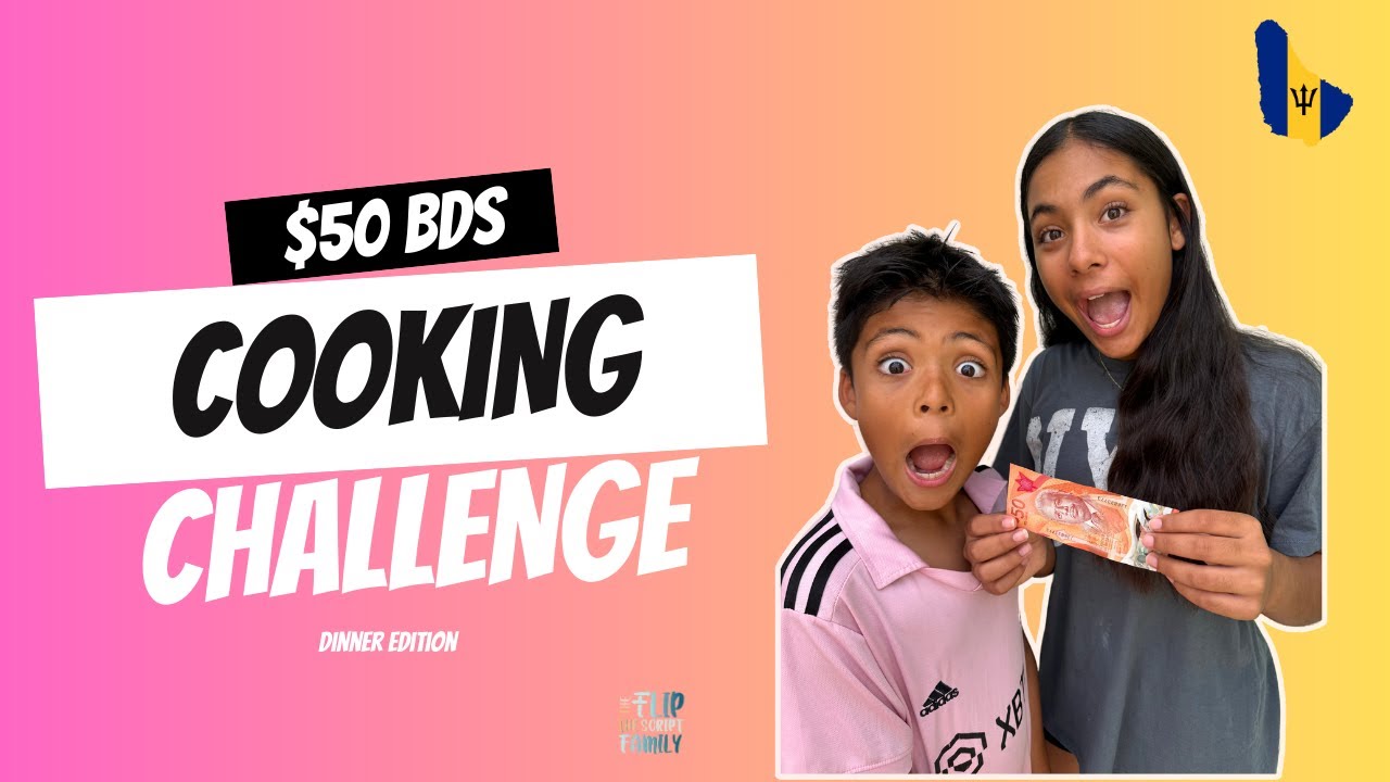 $50 Family Cooking Challenge! Can the Kids Plan, Shop & Cook Dinner ...